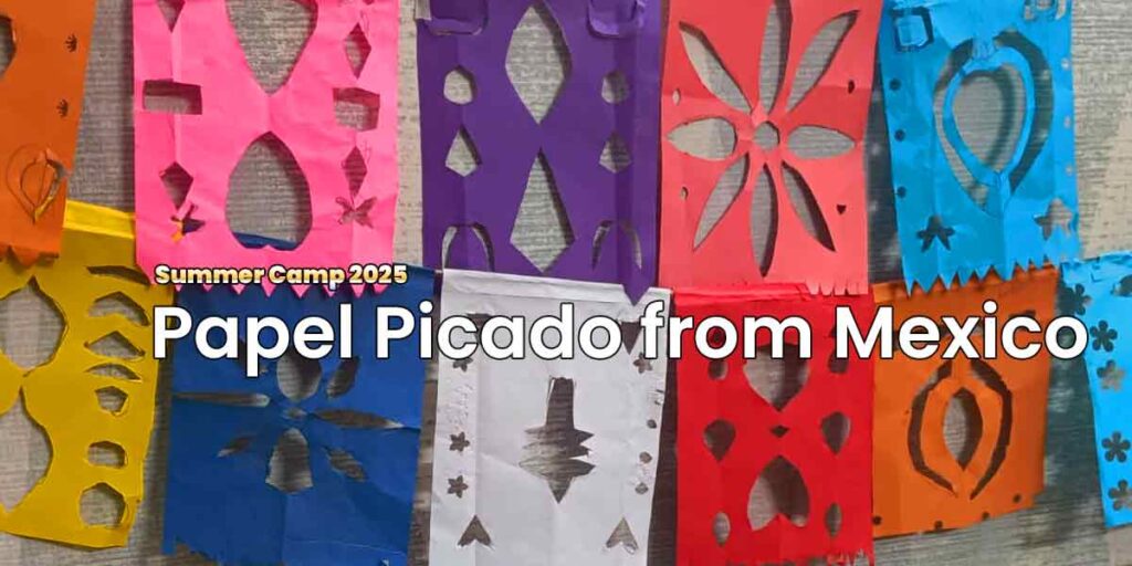 Discover Mexico: Papel Picado Craft Activity for Kids